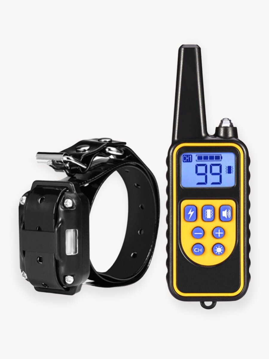 Электронный ошейник для дрессировки собак антилай
