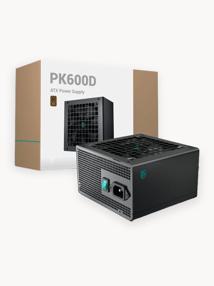 Блок питания Deepcool GAMERSTORM PK600D, 600W, 80+ Bronze