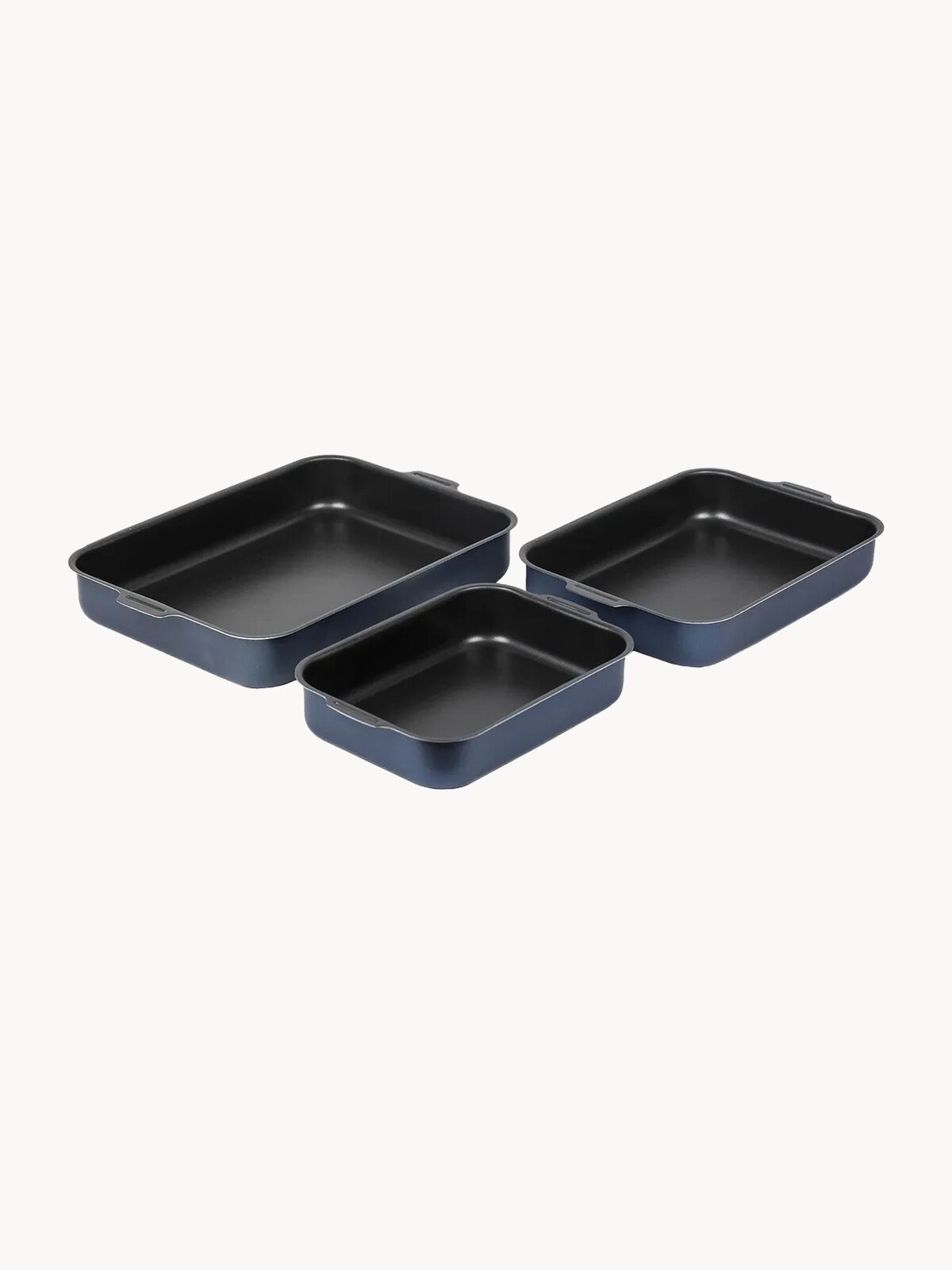 Набор противней Kalitva калитва Сатин "Лазаньера» 190*250 мм, 230*300 мм, 270*350 мм 2 ручки (63034)