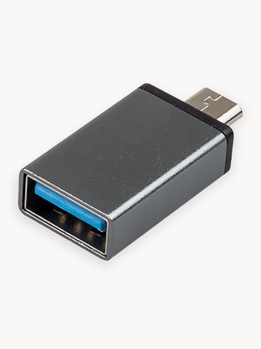 Адаптер переходник USB 3.0 тип А гнездо Female (F) Micro USB 2.0 штекер Male (M) / Переходник с юсб на микро юсб