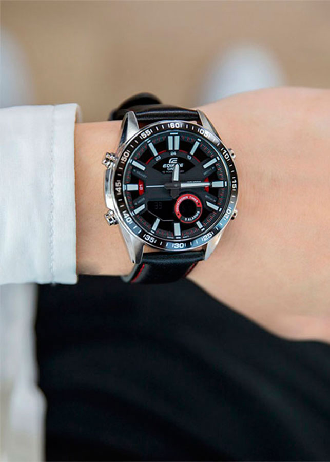 Наручные часы CASIO Edifice, черный — фото 1