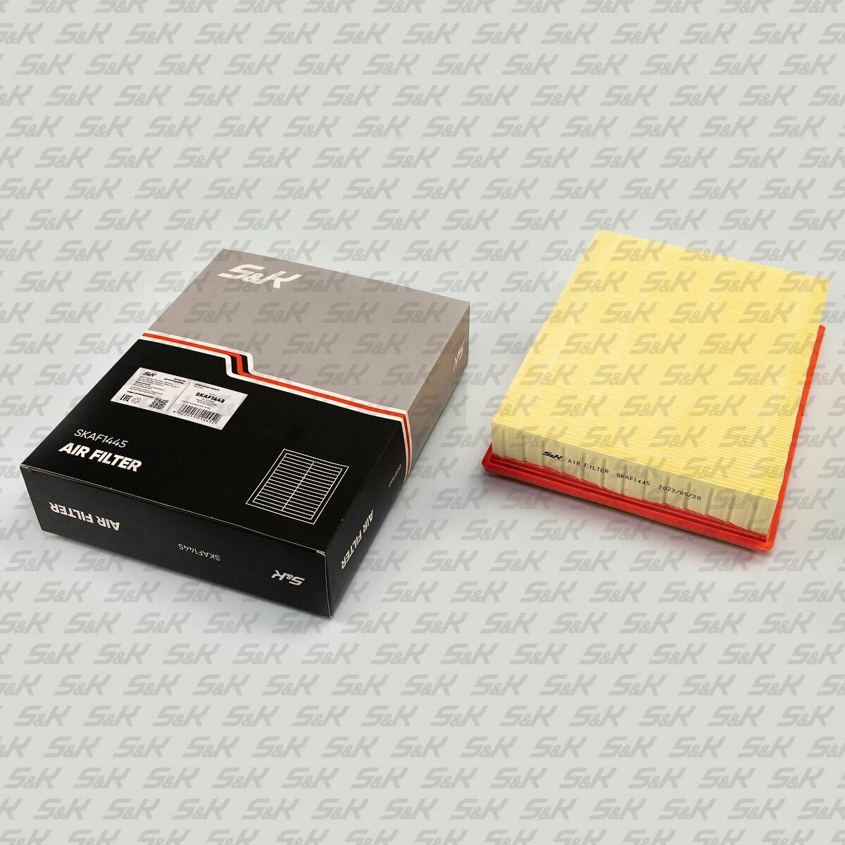 Фильтр воздушный для Фольксваген Транспортер T4 1990-2003 Volkswagen Transporter Артикул SKAF1445 производителя S&K
