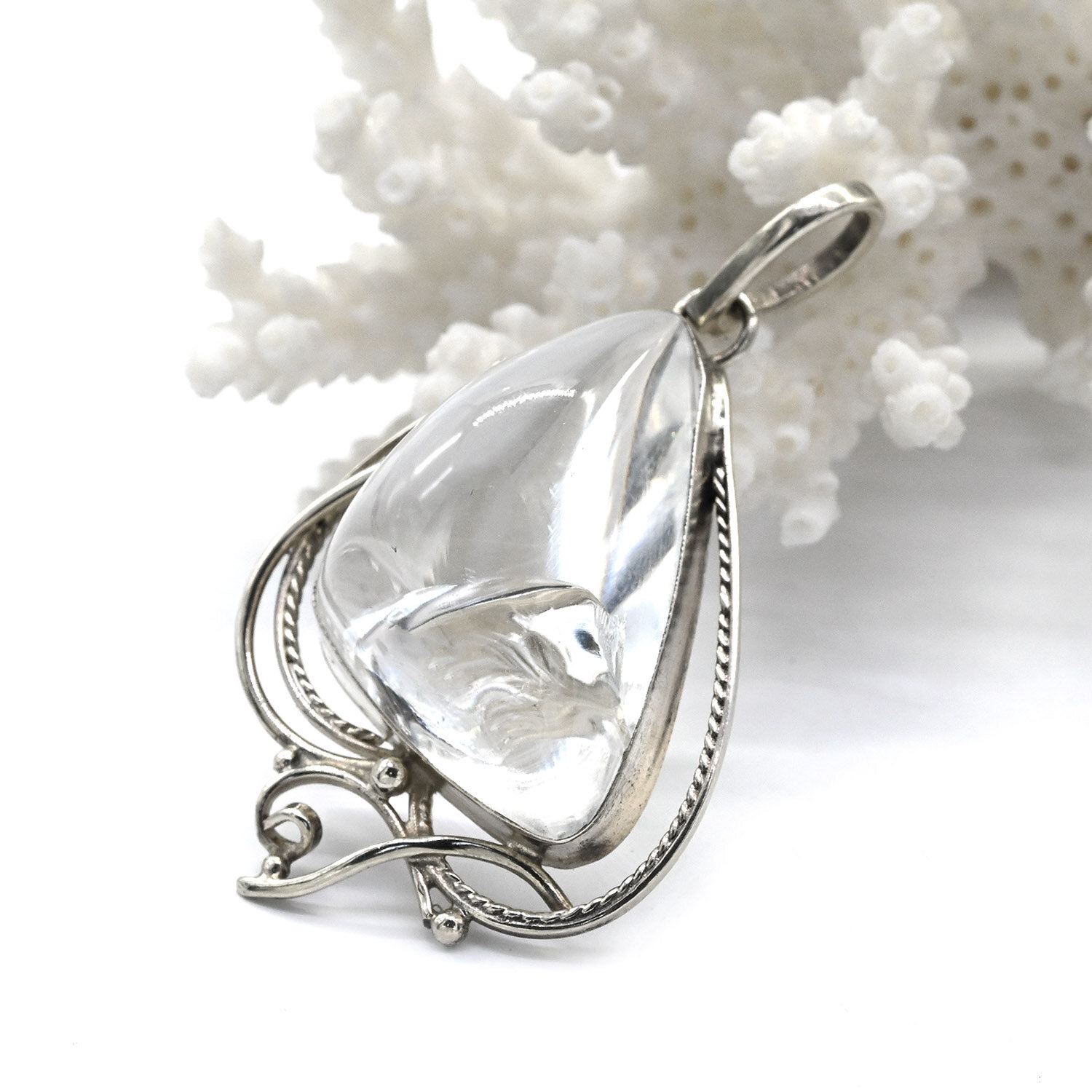 Подвеска, горный хрусталь