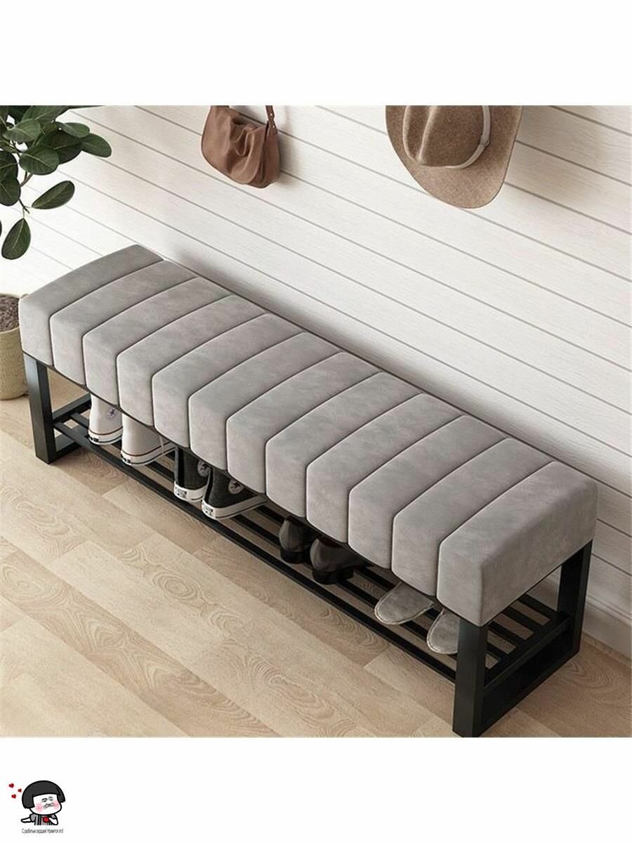 Банкетка, Капвелюр, 120х32х45 см