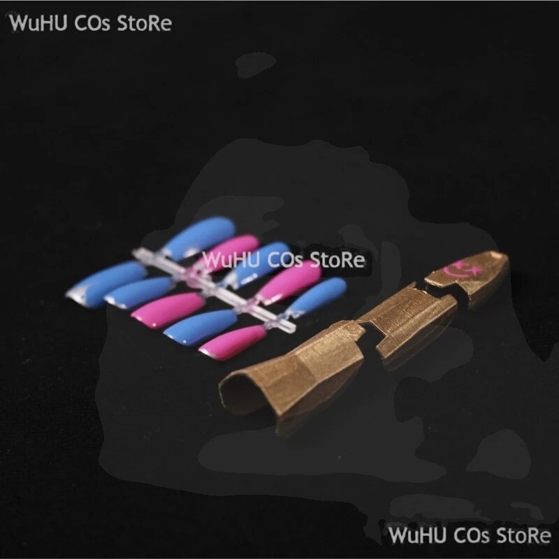 Arcane Jinx Косплей набор nails and finger