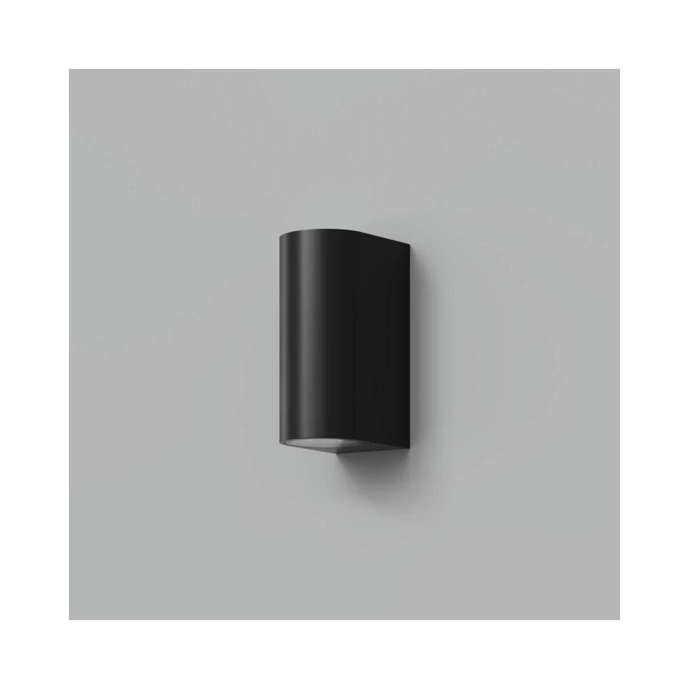 DK9791-BK Настенный уличный светильник NARVIK IP44 2хGU10 LED до 15 Вт черный алюминий