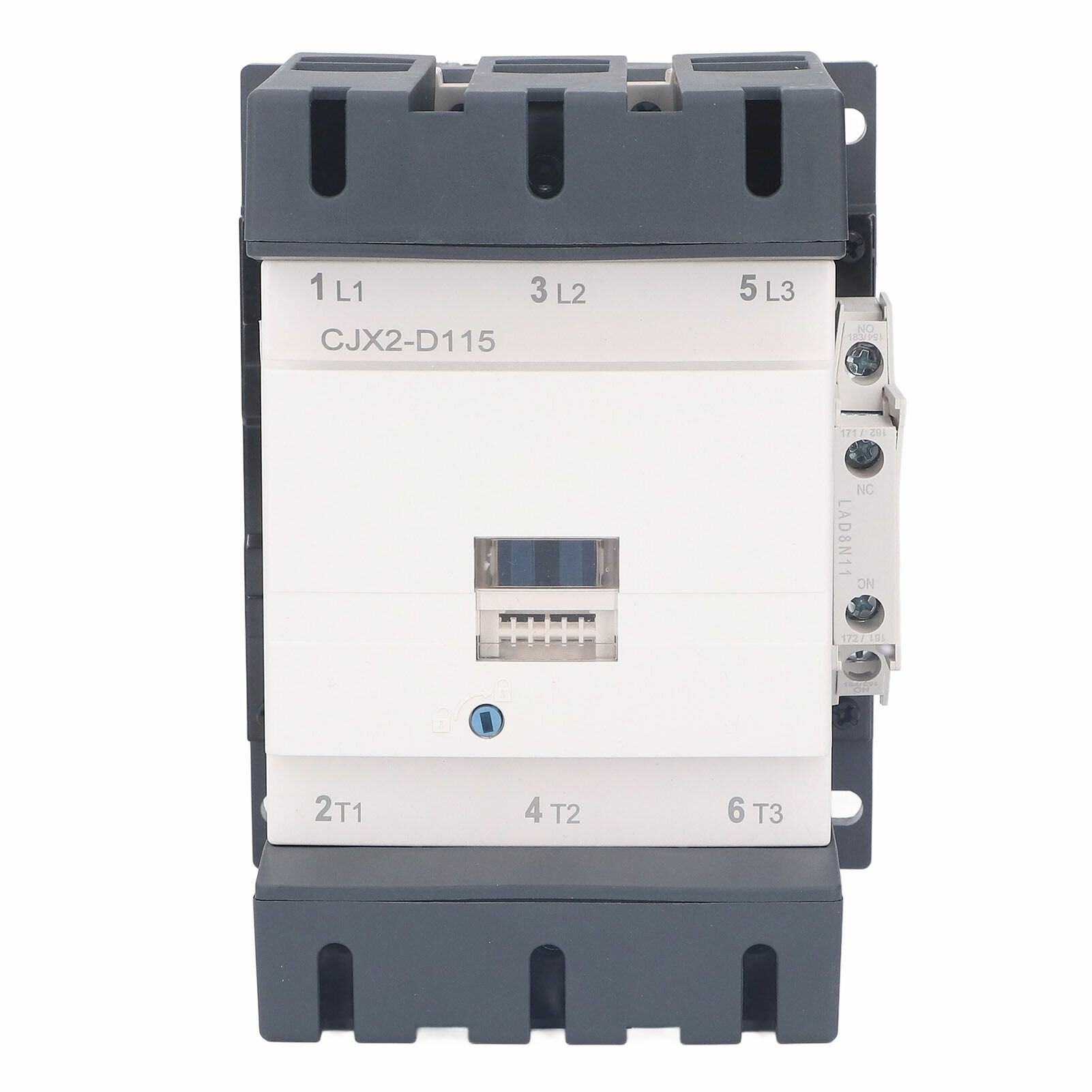 Контактор CJX2-D115, 115А, 380В, 3P, 1НО+1НЗ