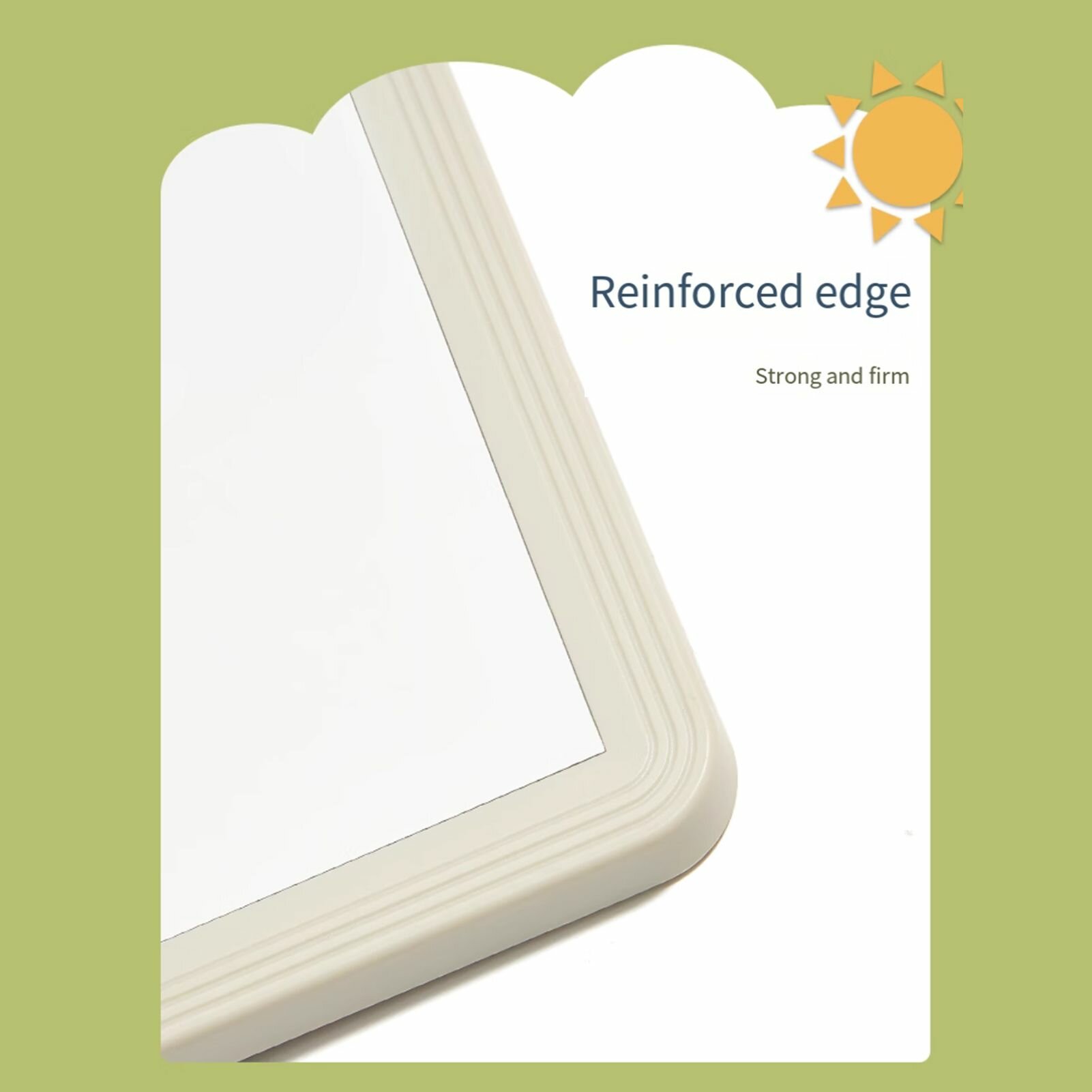 Универсальная магнитная настольная доска Jielisi с доской для письма стоя, в комплект входят 3 черных маркера и 1 ластик. Легко писать и стирать. Идеально подходит для офиса/школы/дома.