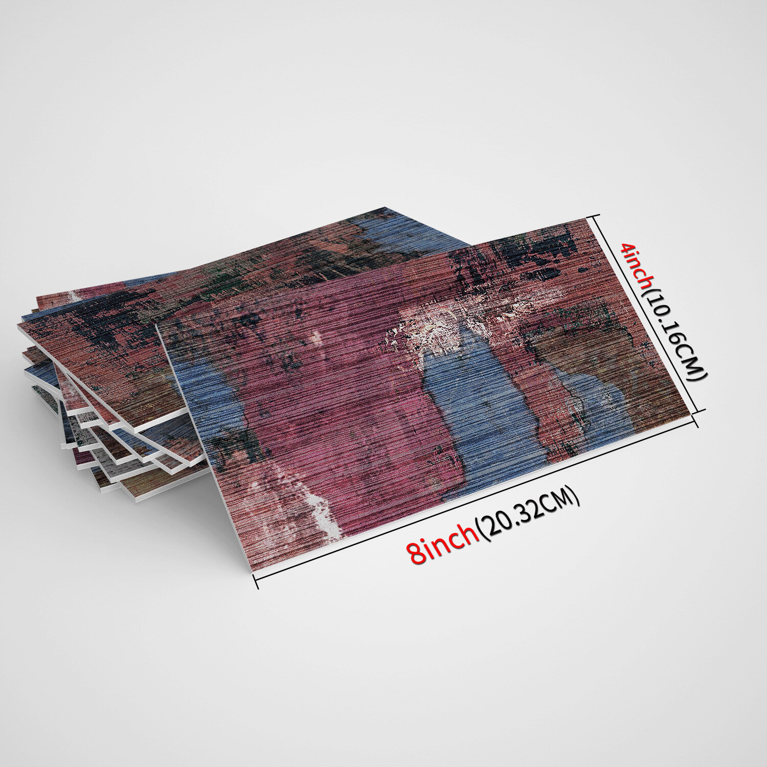 Панель 3D на стену Meiji SJM29, водонепроницаемые, для кухни и ванны, 64шт