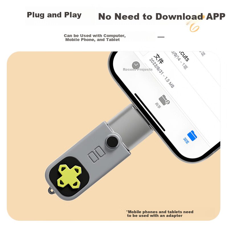 HP 64GB USB3.2 Gamepad USB Flash Drive High Speed 220MB/s for Study Office Bidding Computer Car Universal Large Capacity Flash Drive
