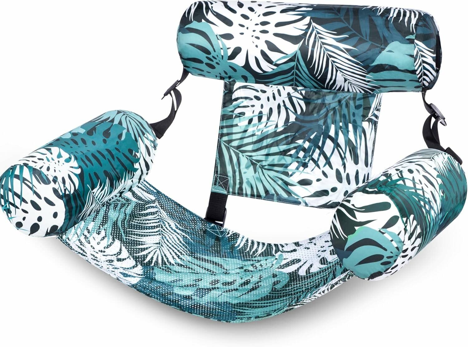 1 плавающее глубокое кресло или шезлонг у бассейна, очень подходящие для летних водных вечеринок и т. д.