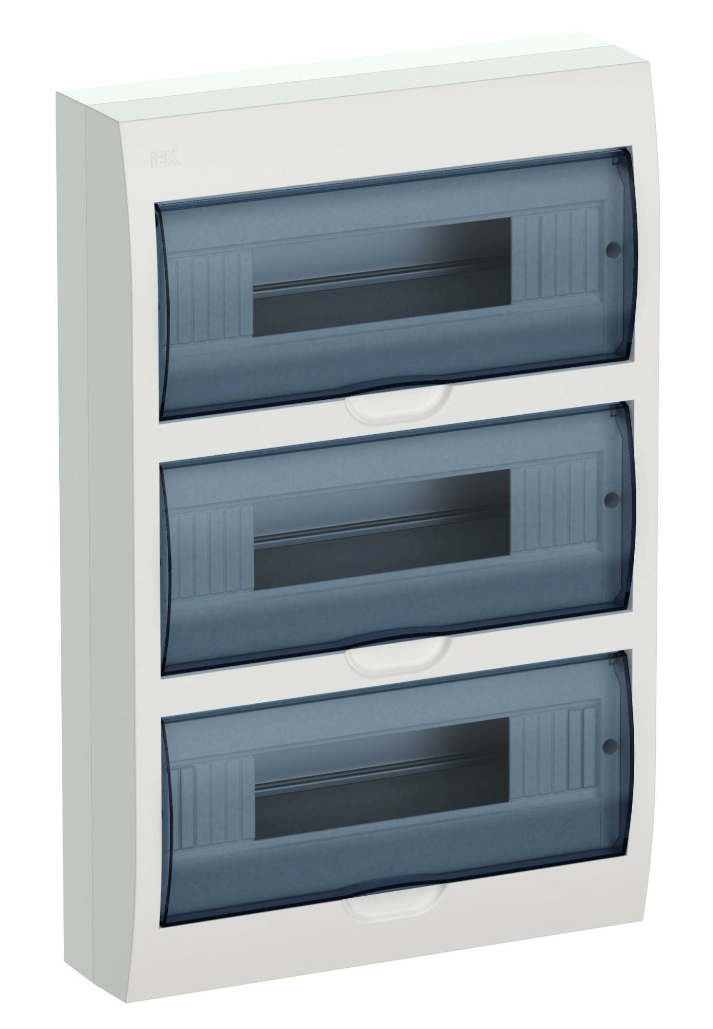 IEK KREPTA Бокс ЩРН-П-36 модулей навесн. пластик IP40, MKP12-N-36-40-05