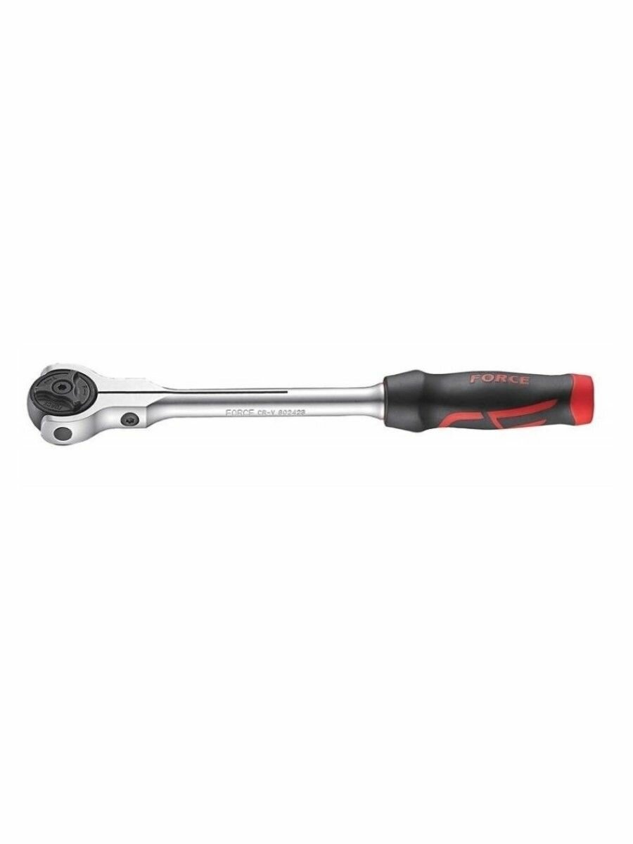 Трещотка 1/2" с поворотной головкой на 72 зуба Force 802423, 303 мм