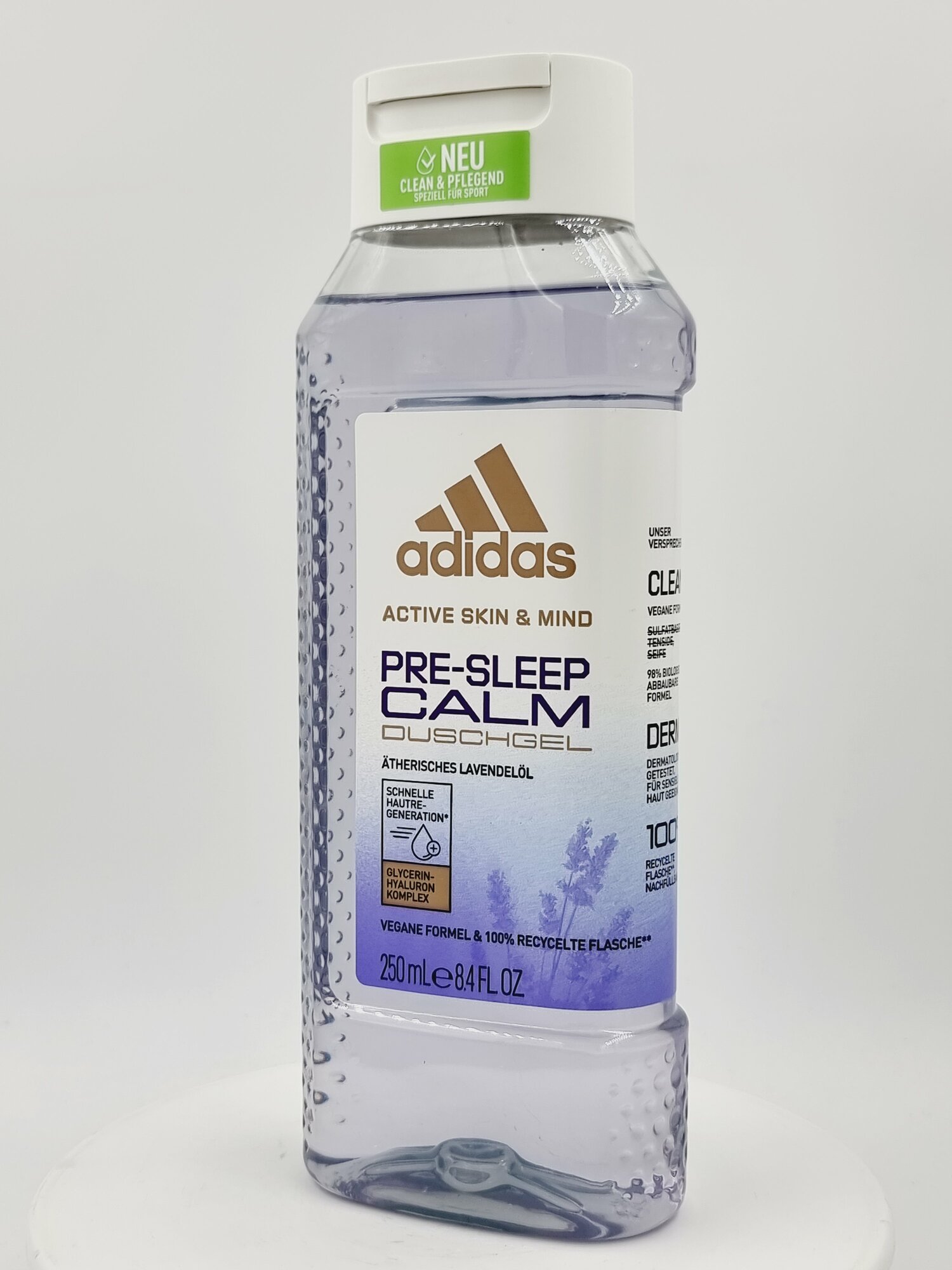 Гель для душа Adidas Active Skin & Mind Pre-Sleep Calm для женщин 250 мл (Из Финляндии)