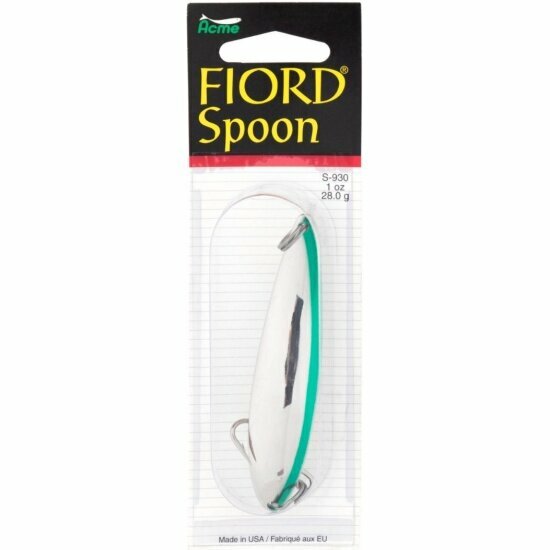 Блесна Acme FIORD SPOON 1 oz. Nkl Neon Grn