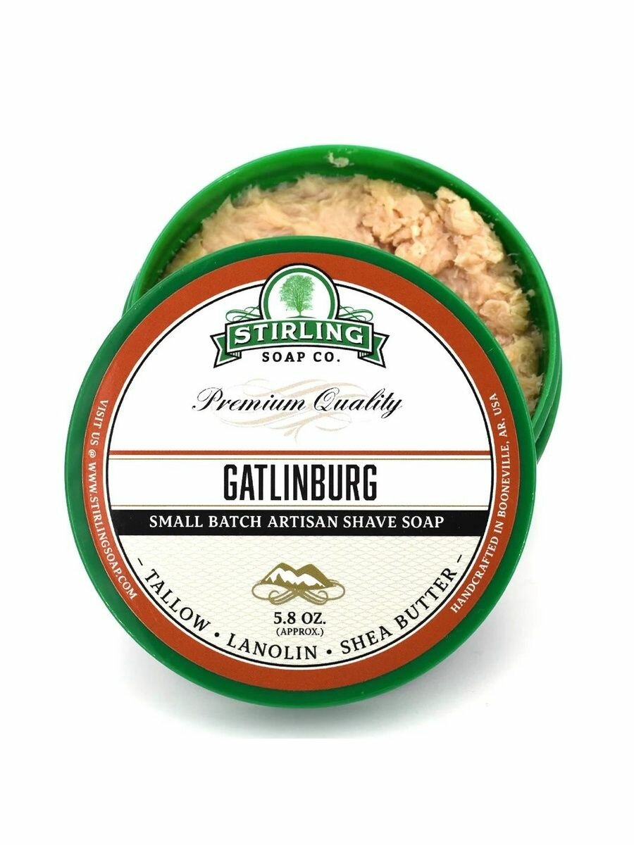 Stirling Мыло для бритья Gatlinburg 170 мл