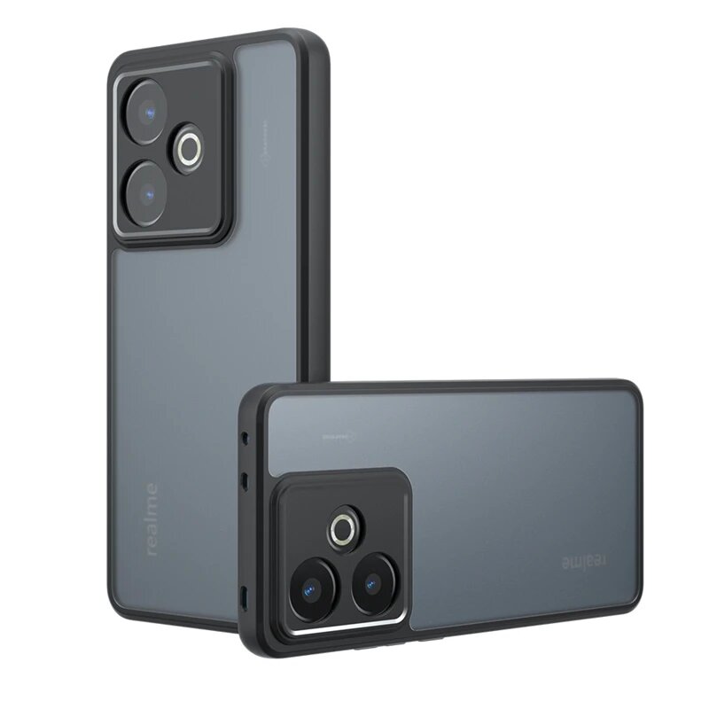 Чехол Realme GT 7 Black, противоударный, матовый