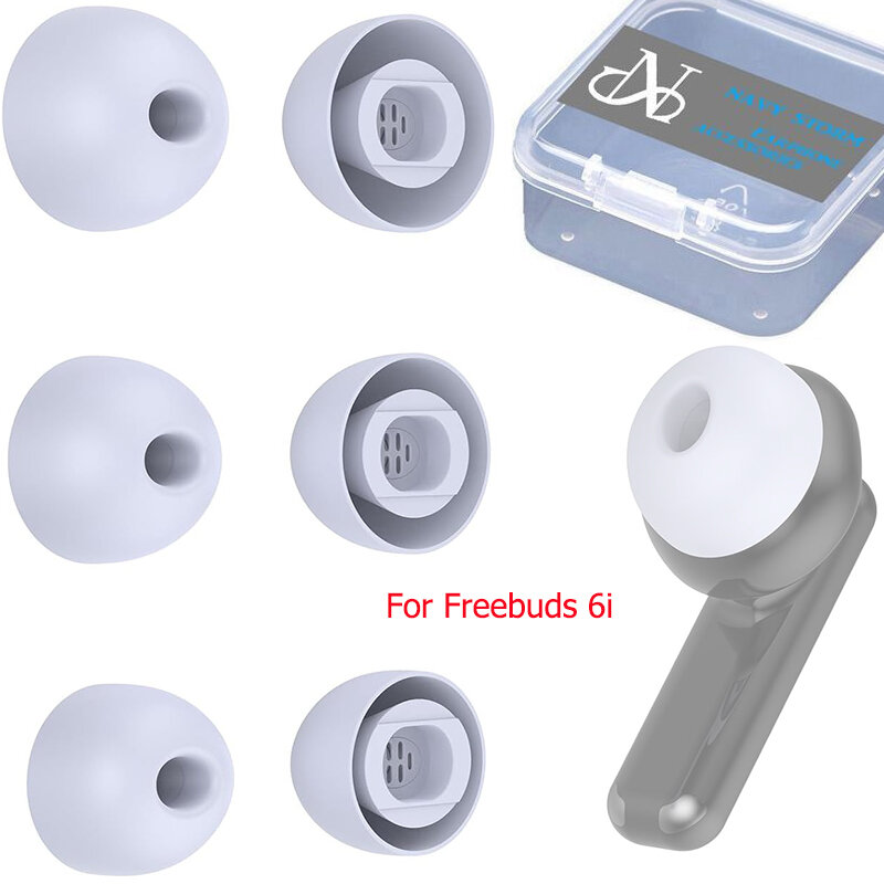 Амбушюры для наушников Huawei Freebuds 6i (3 пары, силикон, L/M/S)