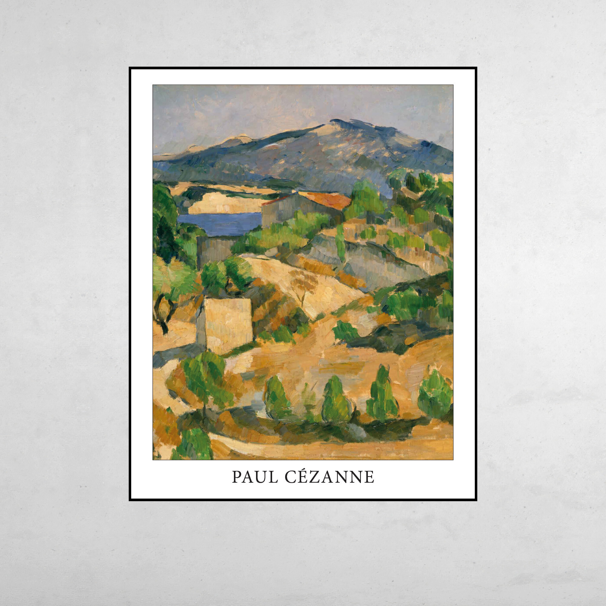 Постер Поль Сезанн (Paul Cezanne)