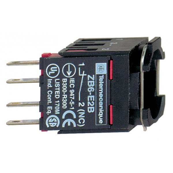 Контакт "Фастон" но+НЗ SchE, SCHNEIDER ELECTRIC ZB6Z5B (1 шт.)