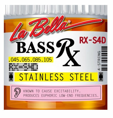 Струны для бас-гитары La Bella RX-S4D 45-105