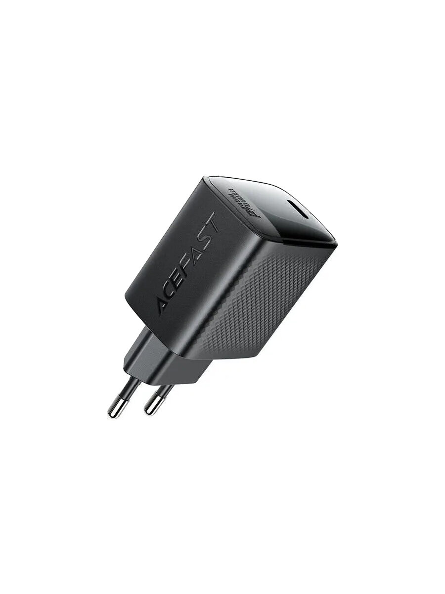 Сетевое зарядное устройство Type-C Acefast A112 (45W, PD, GaN) (черное)
