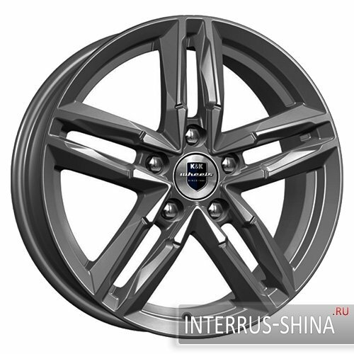 Колесный диск K&K Sayan 6x16 5x100 ET38 D57.1 Дарк платинум