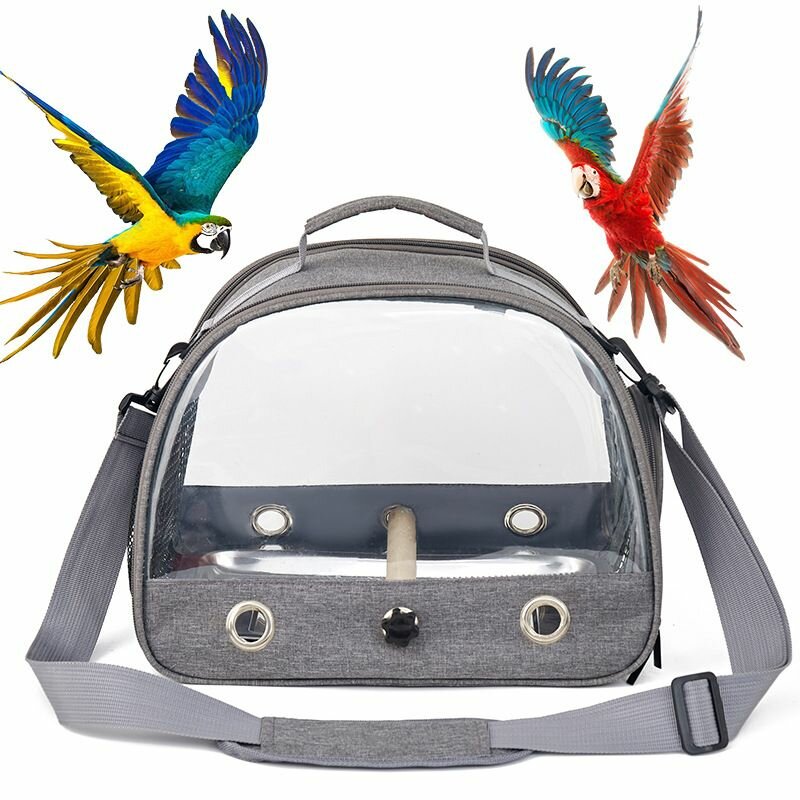 Портативная сумка для домашних животных Bird, Складная клетка попугаев, Рюкзак