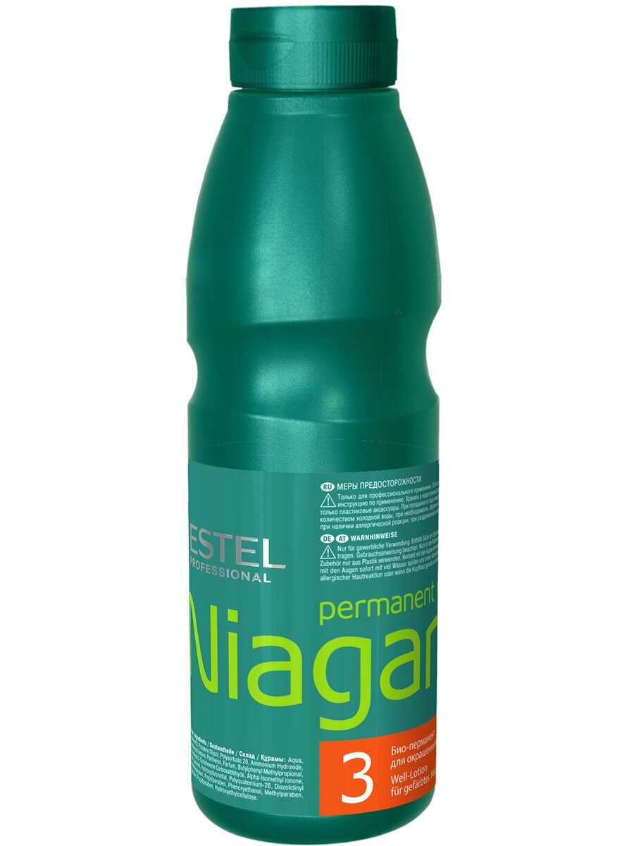 Био-перманент для химической завивки окрашенных волос ESTEL PROFESSIONAL Niagara №3 500 мл