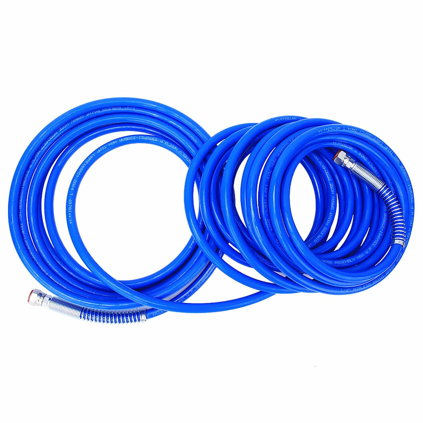 1/4 дюйма, шланг для распыления краски, безвоздушный распылитель, гибкая волоконная трубка, 3265 фунтов на квадратный дюйм, 13 метров (43 фута)