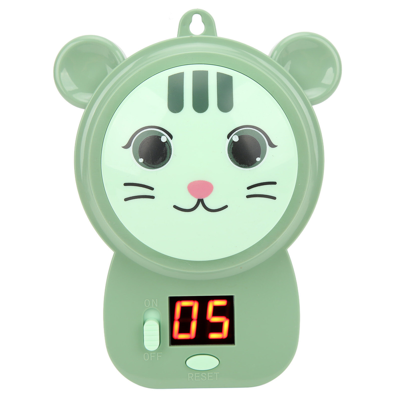 Touch High Jump Counter Broadcast Interactive Wall Mounted Green Kids Bounce for Boys Girls