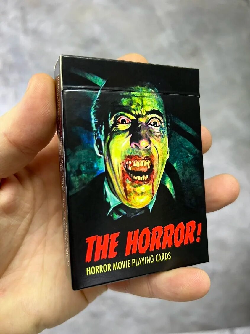 Карты игральные Фильмы ужасов коллекционные, 55.