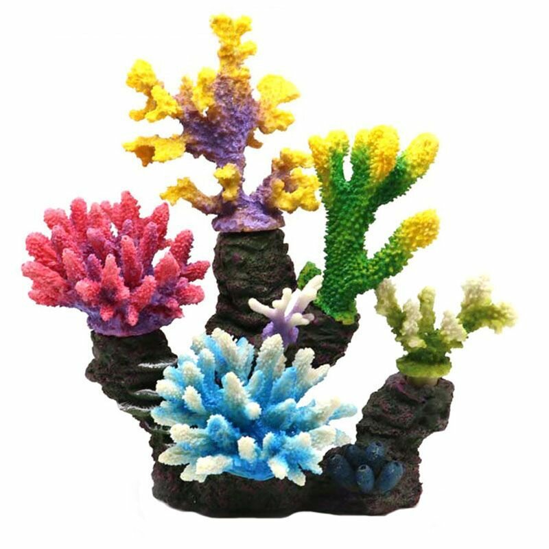 Большие украшения для аквариума, Орнамент из искусственных кораллов, 32 x 17 x 31 см