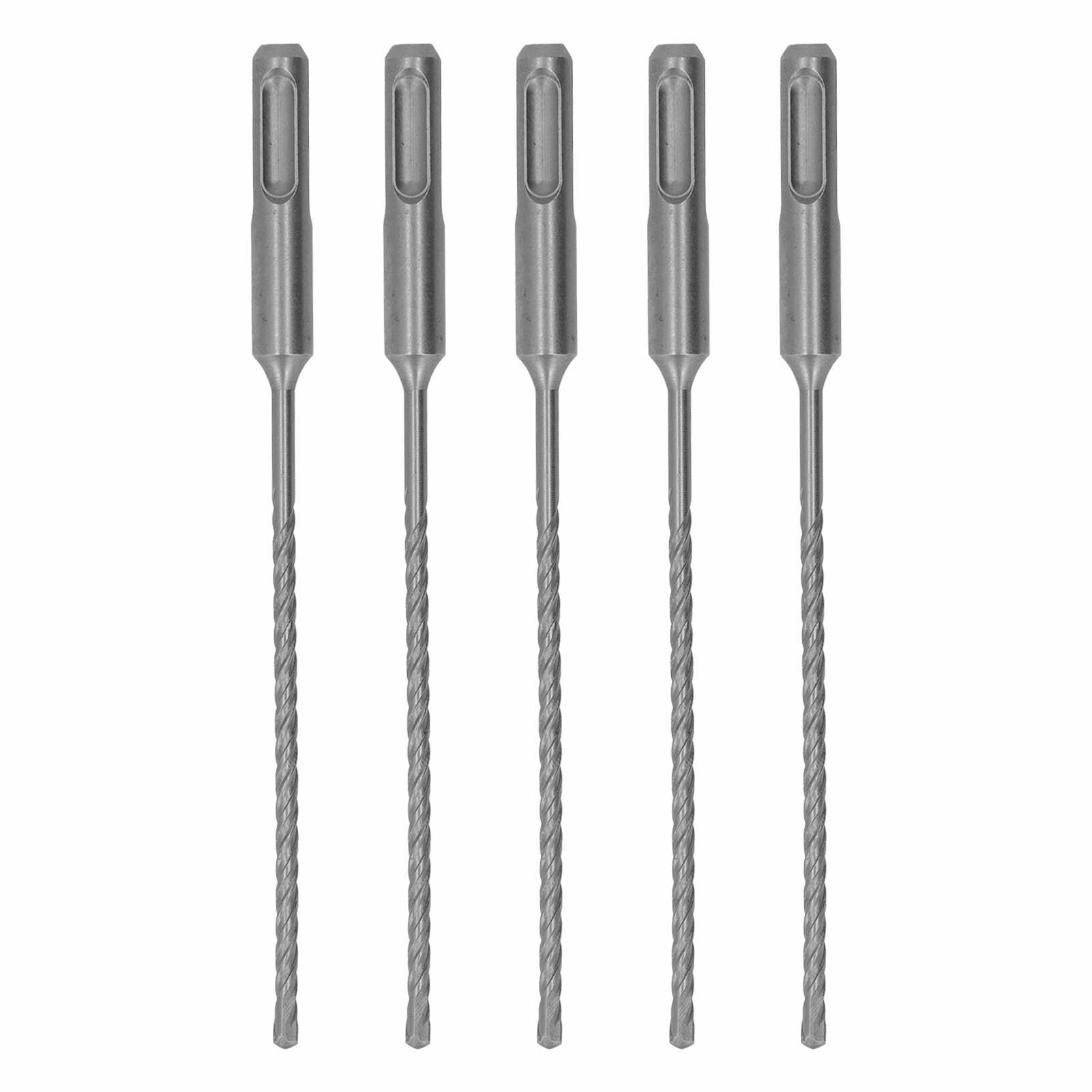 5 шт. ударных свёрл 4 мм с самоцентрирующимся наконечником 160 мм