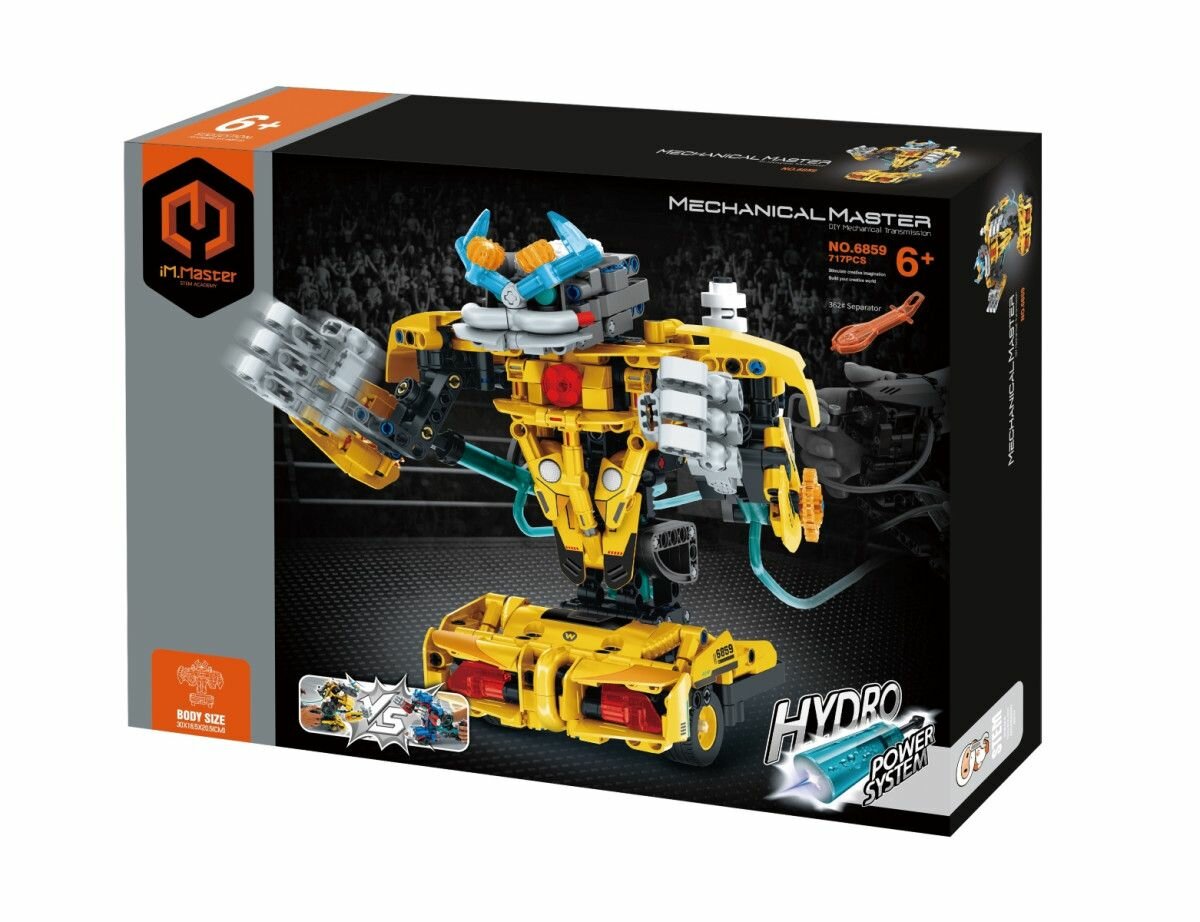 Конструктор iM.Master "Гидравлический боевой робот", 717 деталей