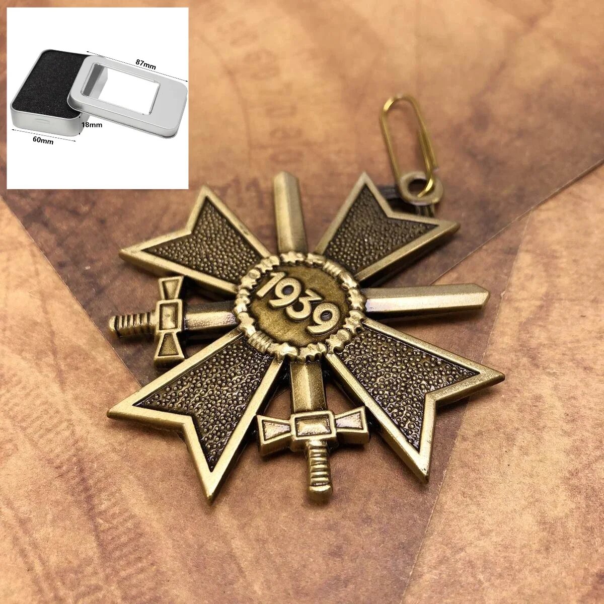 Немецкий крест, военная медаль, крест 1-го класса, значок, лента, аксессуары, брошь, подвеска, украшение, ремесла