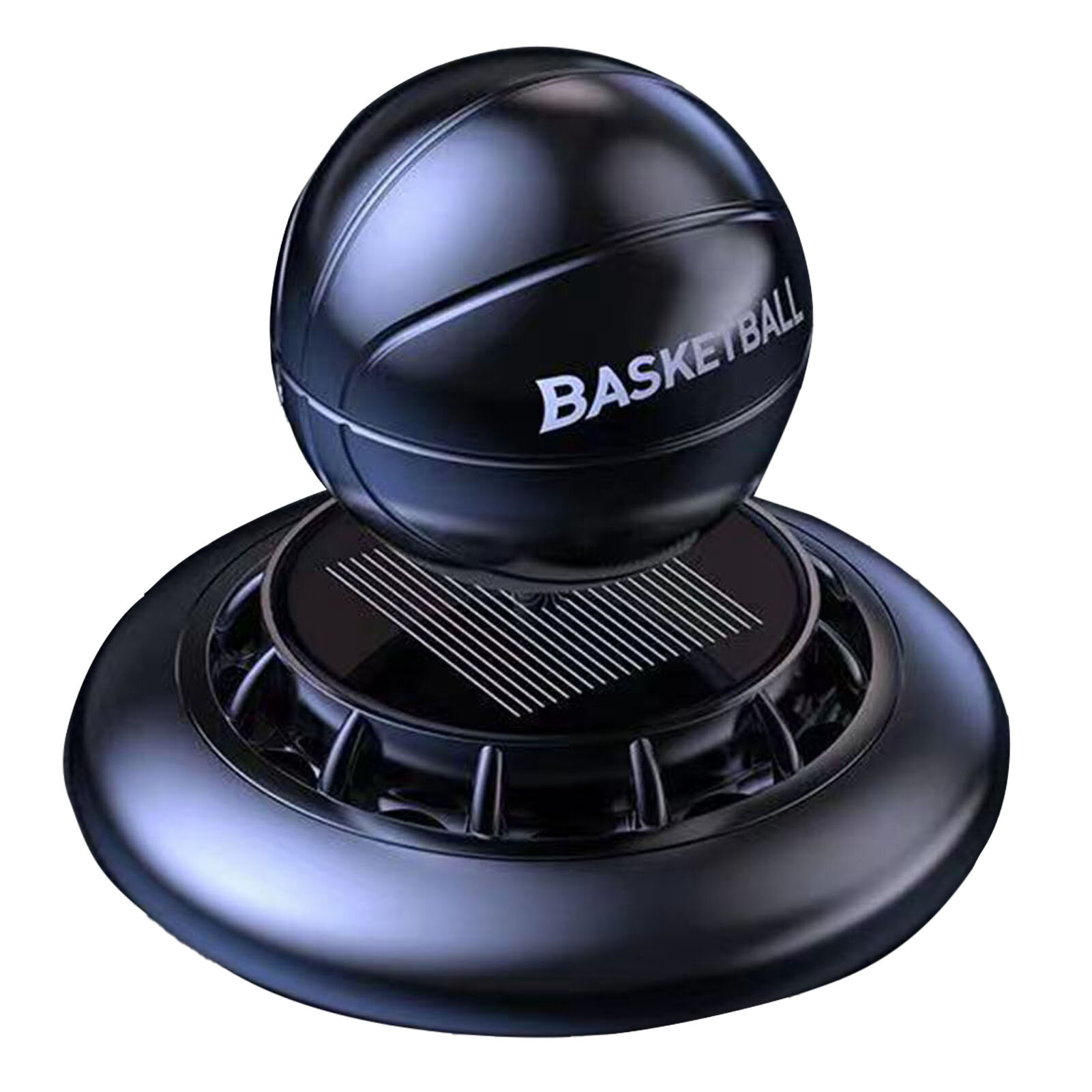 Автомобильный солнечный освежитель Автоматический вращающийся футбол Стильный сплав Стильный дизайн.