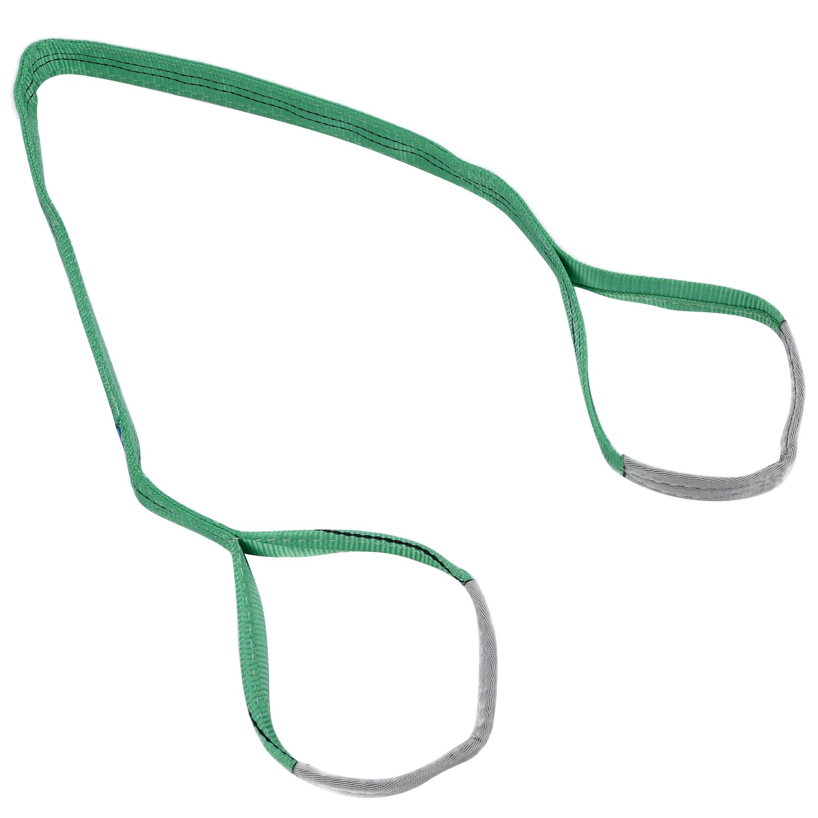 Плоский подъемный строп 2 т, высокопрочный полиэстер, лямки для подъема крана, аксессуары для такелажа 2 метра