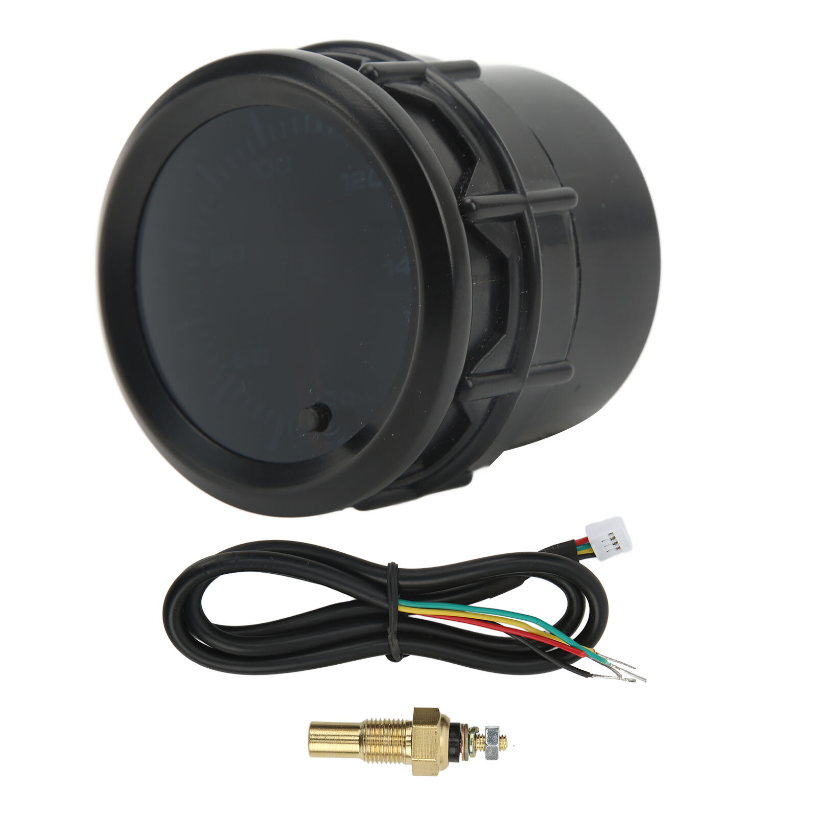 52mm указатель температуры масла с датчиком 40-140°C, 7-цветная LED подсветка, для авто/мото