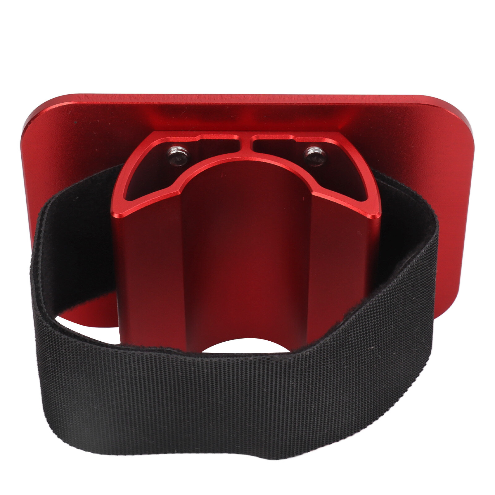 Крепление для заднего колеса велосипеда на крышу автомобиля из алюминиевого сплава для купе, хэтчбеков красного цвета, размер 35 x 75 x 108 мм, с 4 винтами, 4 слайдерами, 1 ремнем, 1 шестигранным ключом, 1 кронштейном