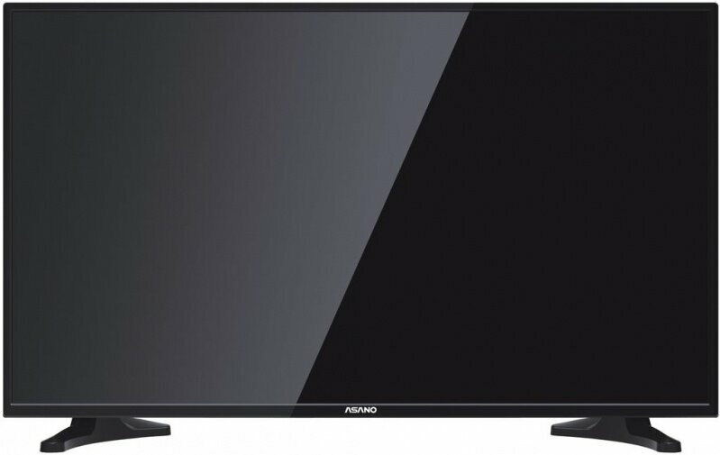 Телевизор Asano 32LH1010T, диагональ 32", разрешение HD 720p, матрица VA, черный