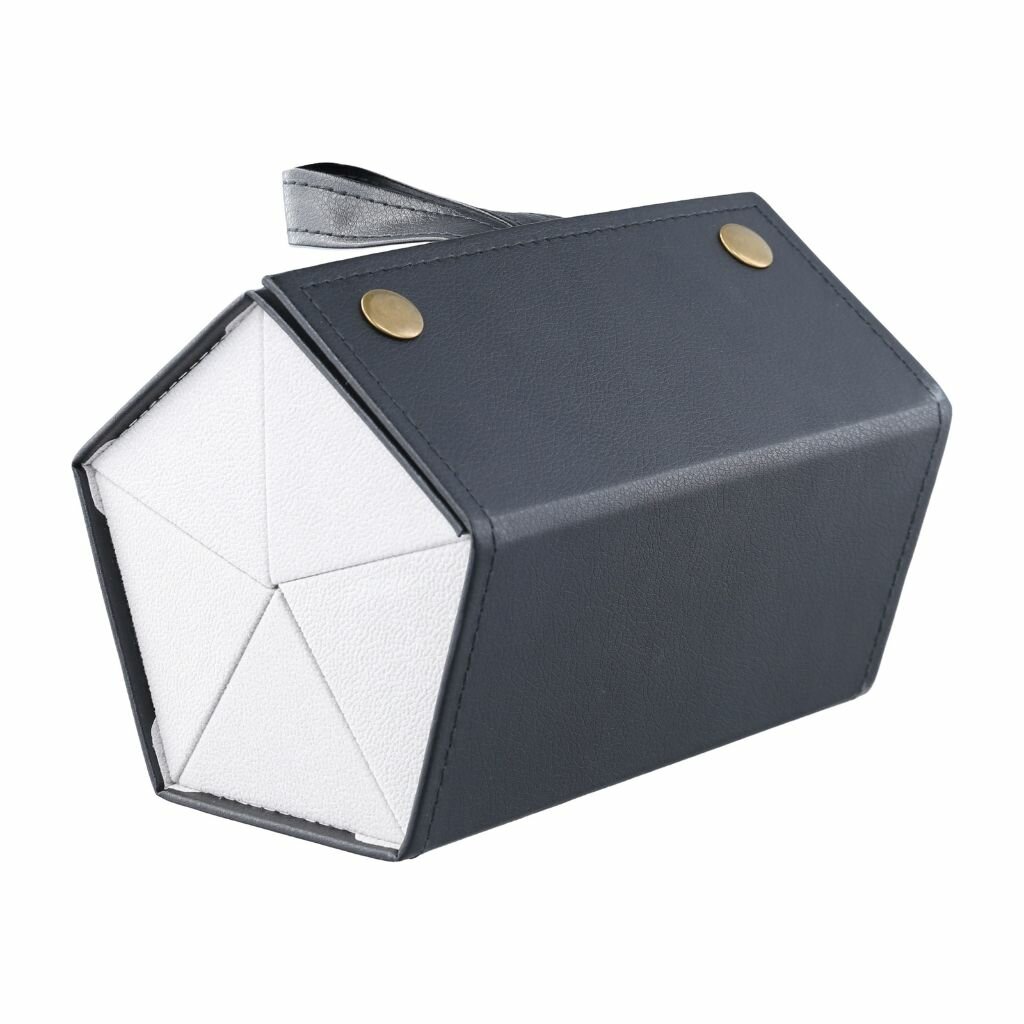 Портативный складной ящик для хранения солнцезащитных очков-черный