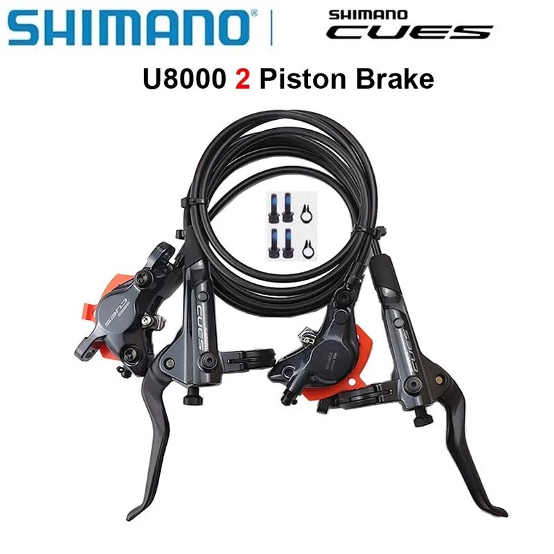 SHIMANO CUES U8000/U8020 Гидравлические дисковые тормоза U8000 2 Pistons
