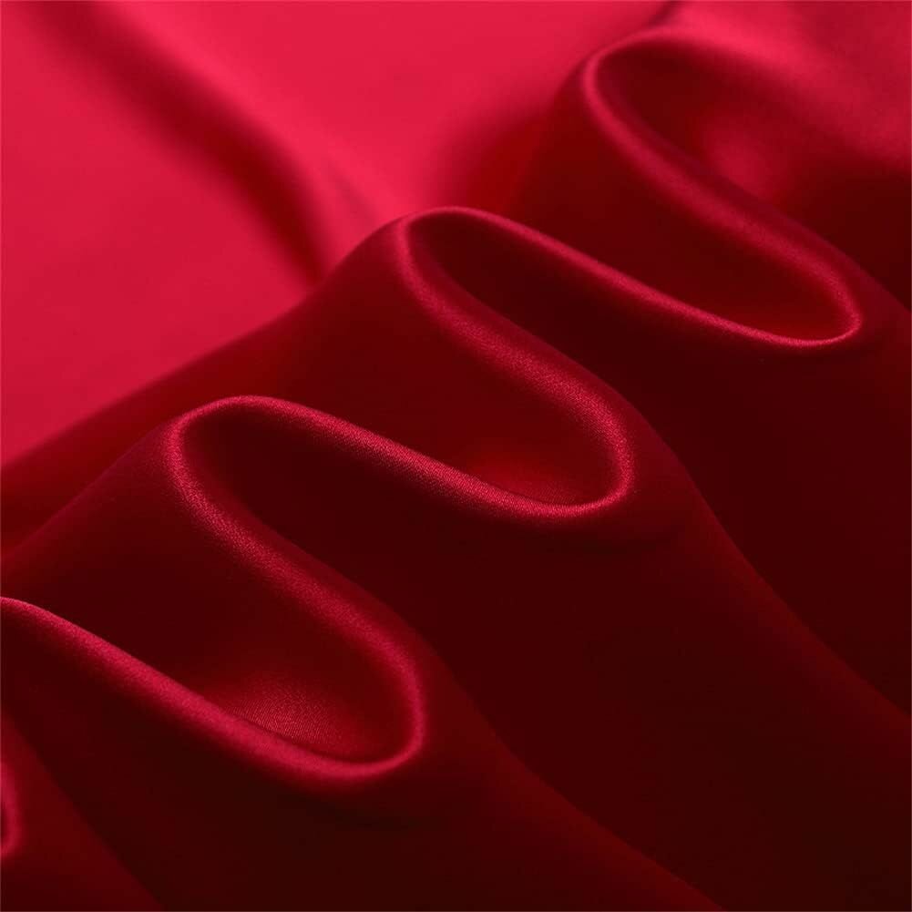 100% Чистая шелковая ткань Cherry Blossom Ткань для пошива одежды DIY Crafts -lj