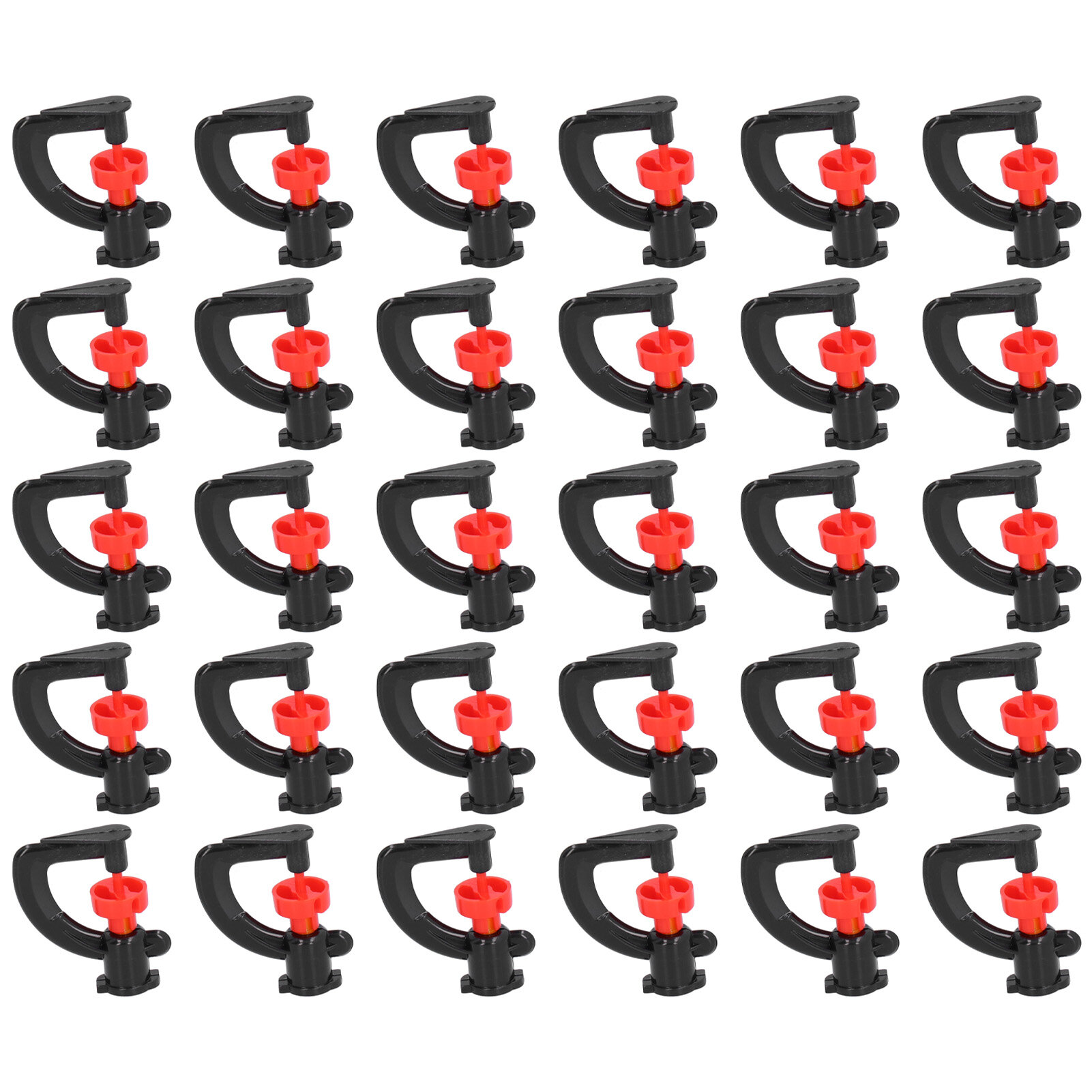 30PCS G Type Rotating Spray Nozzle Hanging Sprinkler Atomizing Nozzle for Garden Greenhouse