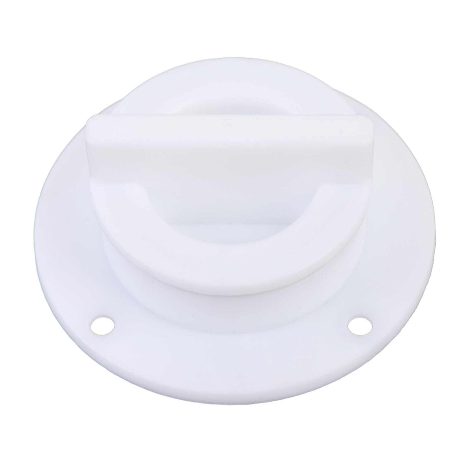 Дренаж На Палубе лодки Высокопрочный АБС-пластик, Легко Откручивающийся Напольный Шпигат для Яхт, Скоростных Катеров, Каяков Белого цвета