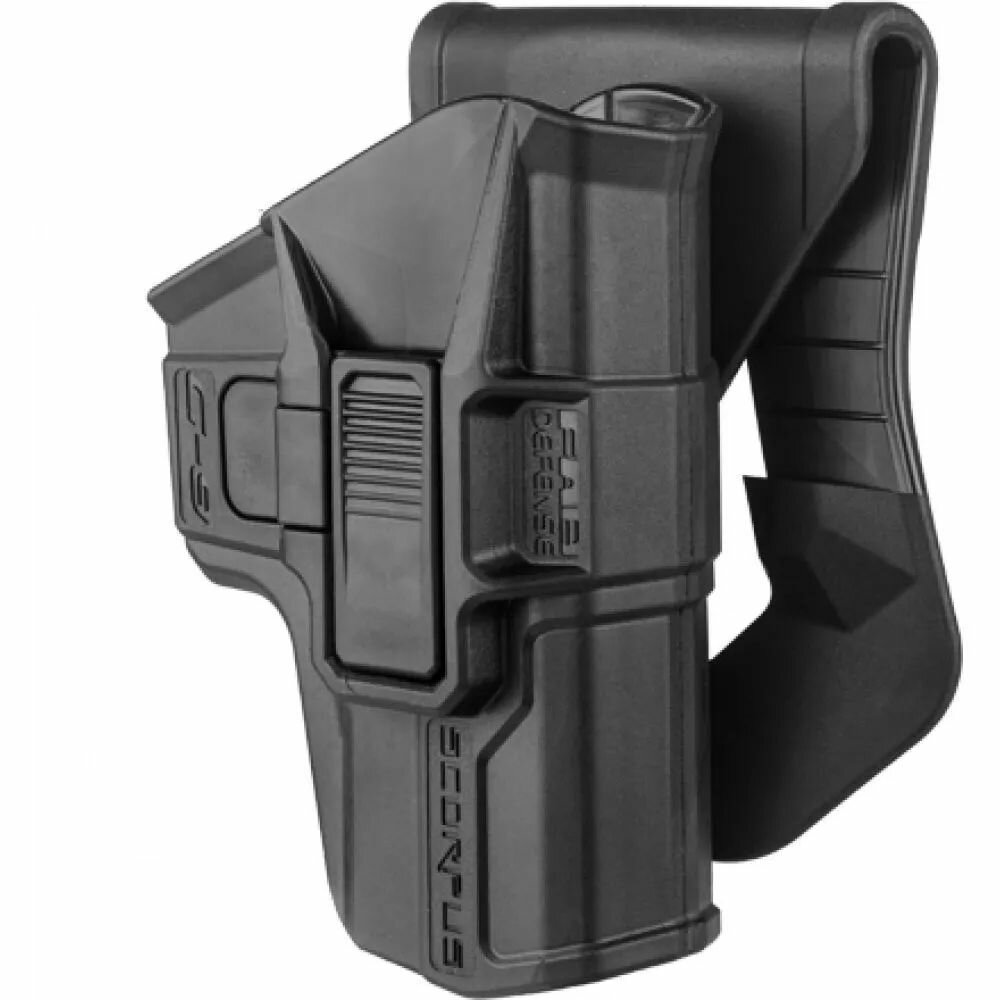 Кобура Fab Defense M1 G-9R с кнопкой для Glock 9 мм (правша), Черный