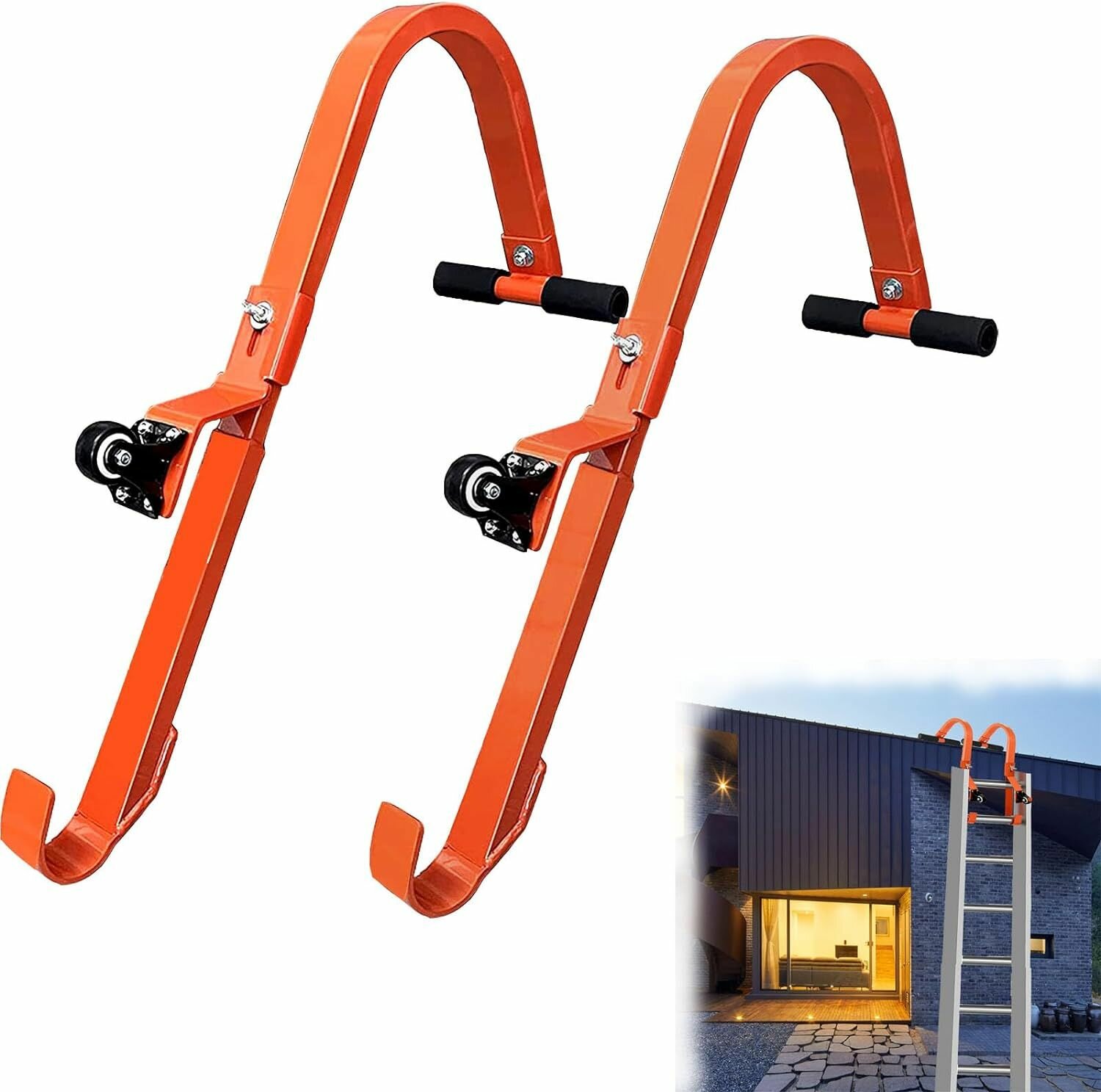 Прямой лестничный крюк-стабилизатор лестницы