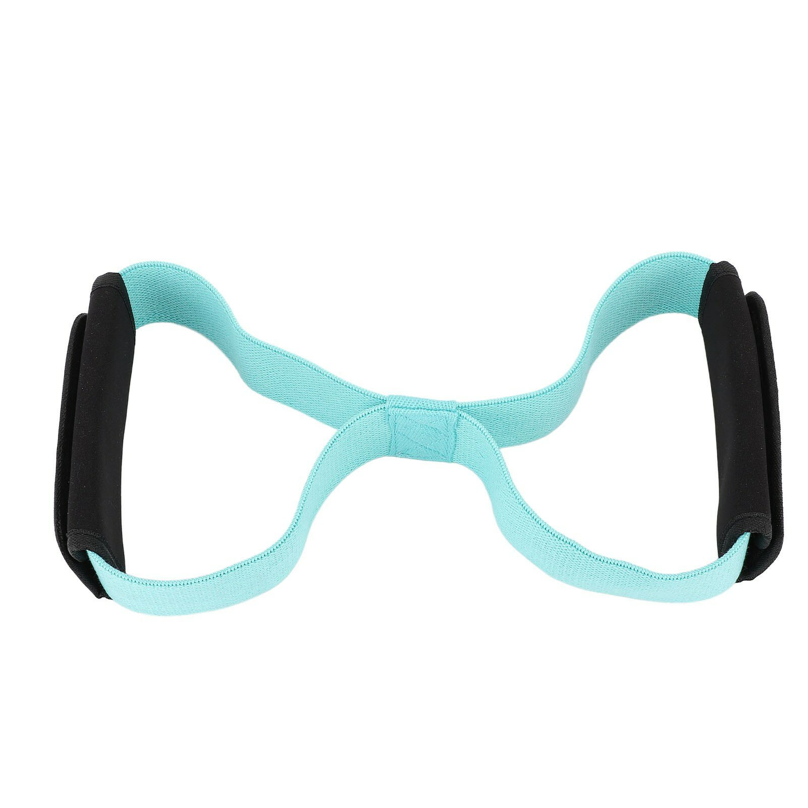 Рисунок 8. Эспандер для упражнений для женщин и мужчин. Эспандер для фитнеса. Тяговая веревка для рук. Эспандер для тренировки мышц. Упражнения на трубках синего цвета.