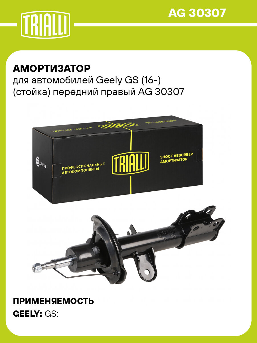 Амортизатор для Geely GS (16-) (стойка) передний правый